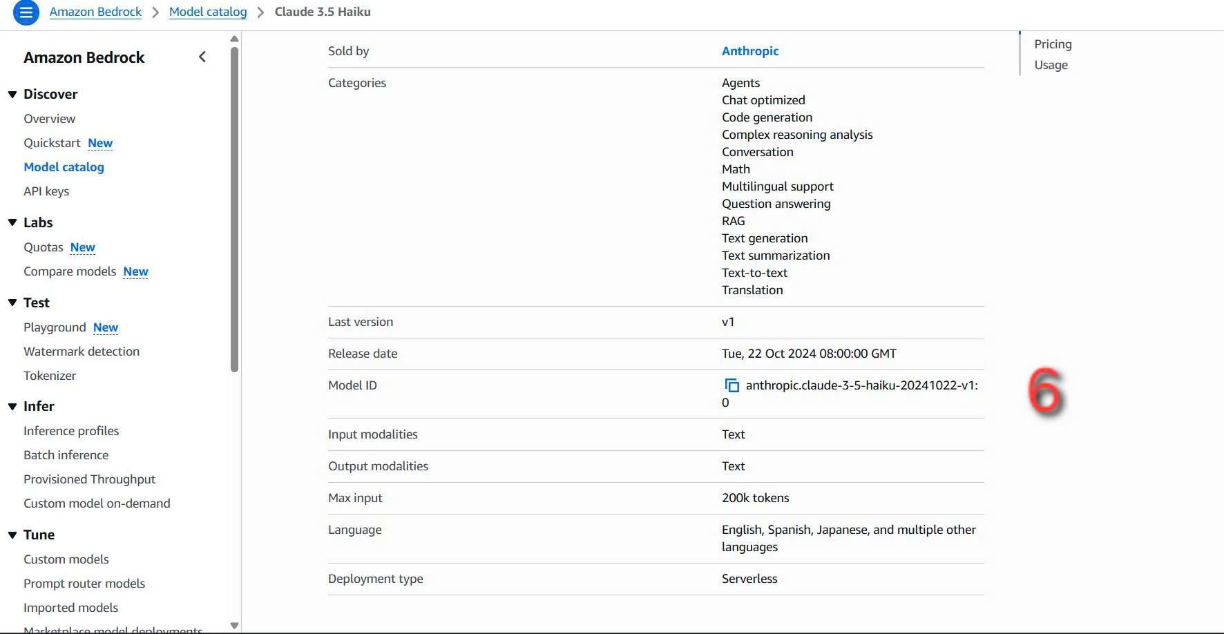 Phase 7 - Bedrock API and Model Configuration :: Internship Report
